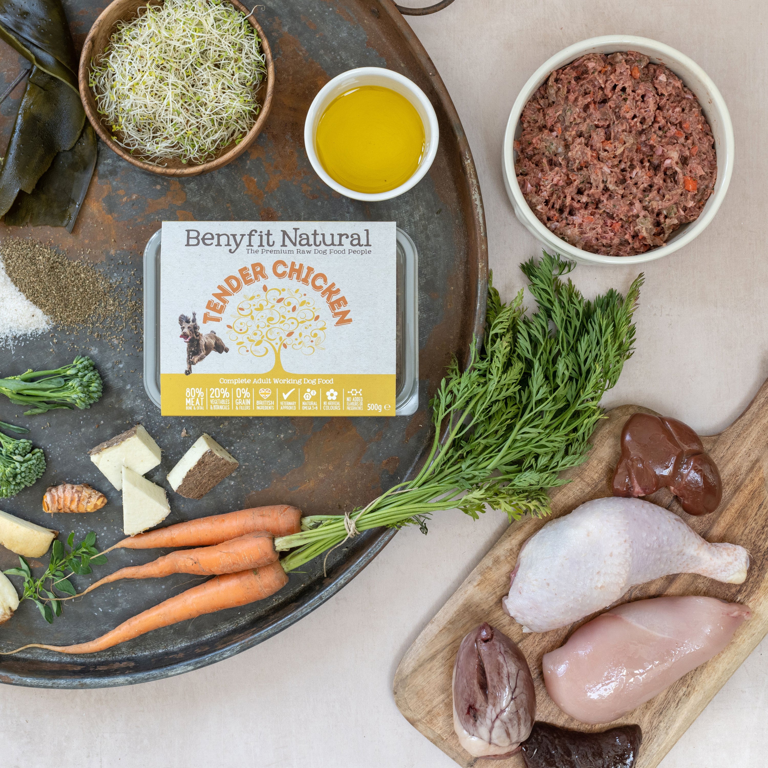 Big Dog Raw Dog Food Bundle - 20KG Bulk Bundle | Benyfit Natural